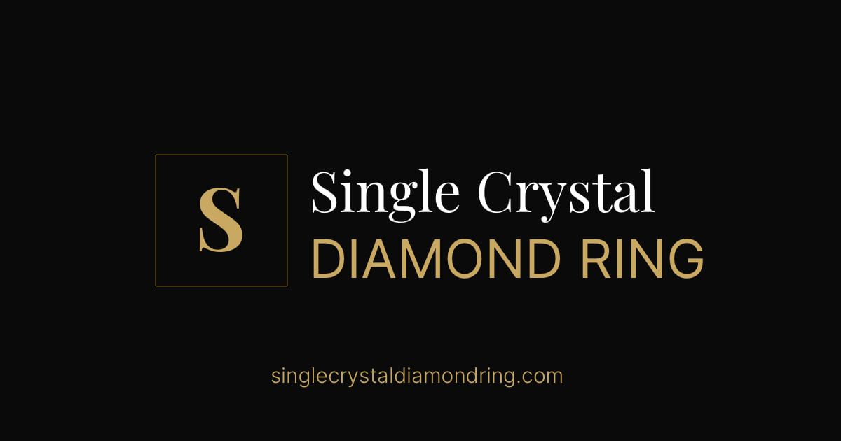 Single Crystal Diamond Ring